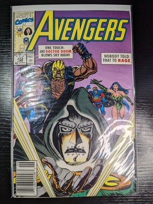 💥 Avengers #333 (1991, Marvel) VF | Rage vs. Doctor Doom! | eBay