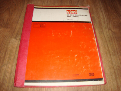 Case SC Soil Controller Parts Catalog Rac A1378 | eBay