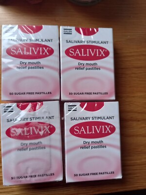 4x Salivix Dry Mouth Pastilles Salivary Stimulant for Dry Mouth | eBay UK