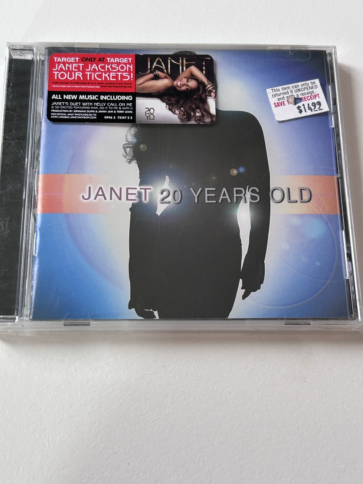 Janet Jackson - 20 YEAR OLD BRAND NEW TARGET CD | eBay