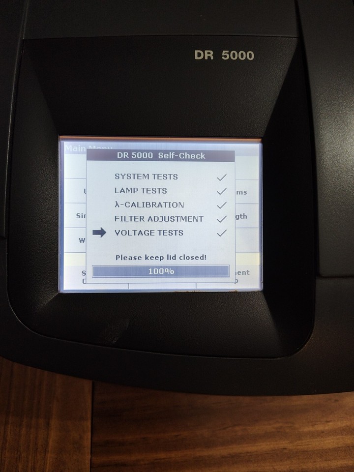 Hach DR 5000 UV-Vis Spectrophotometer | eBay