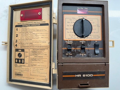 Hydro Rain HR 6100 6 Station Controller Irrigation | eBay