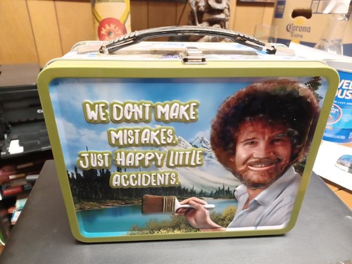 Bob Ross Tin Lunch Box Happy Little Accidents | eBay