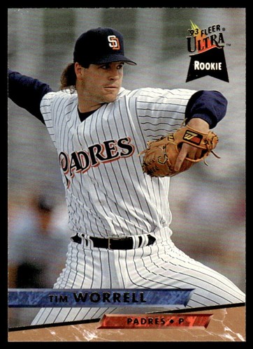 1993 Ultra #480 Tim Worrell Rookie San Diego Padres | eBay