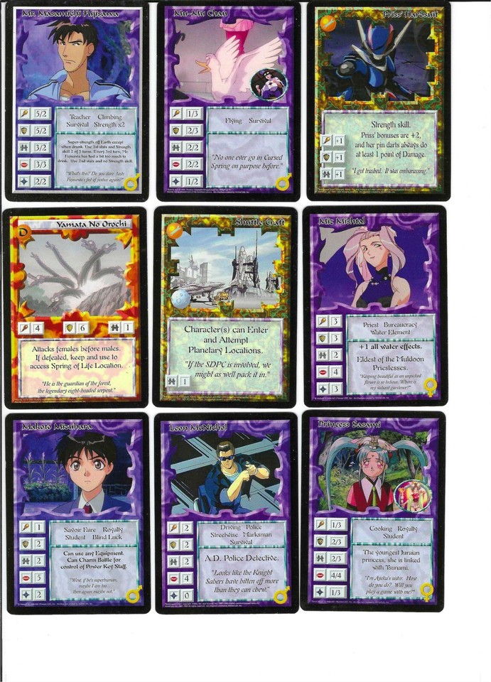 Lot of 26 Ani Mayhem CCG Trading cards | eBay