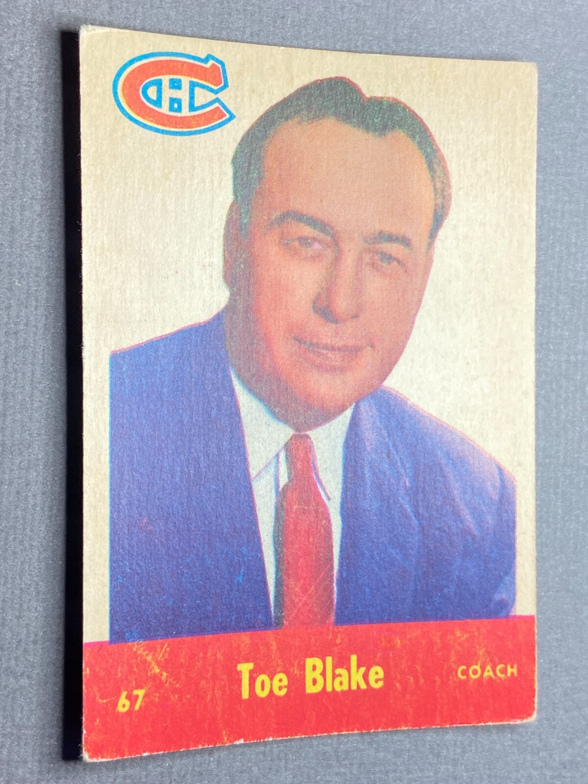 Toe Blake 1955-56 Parkhurst #67 CO | eBay
