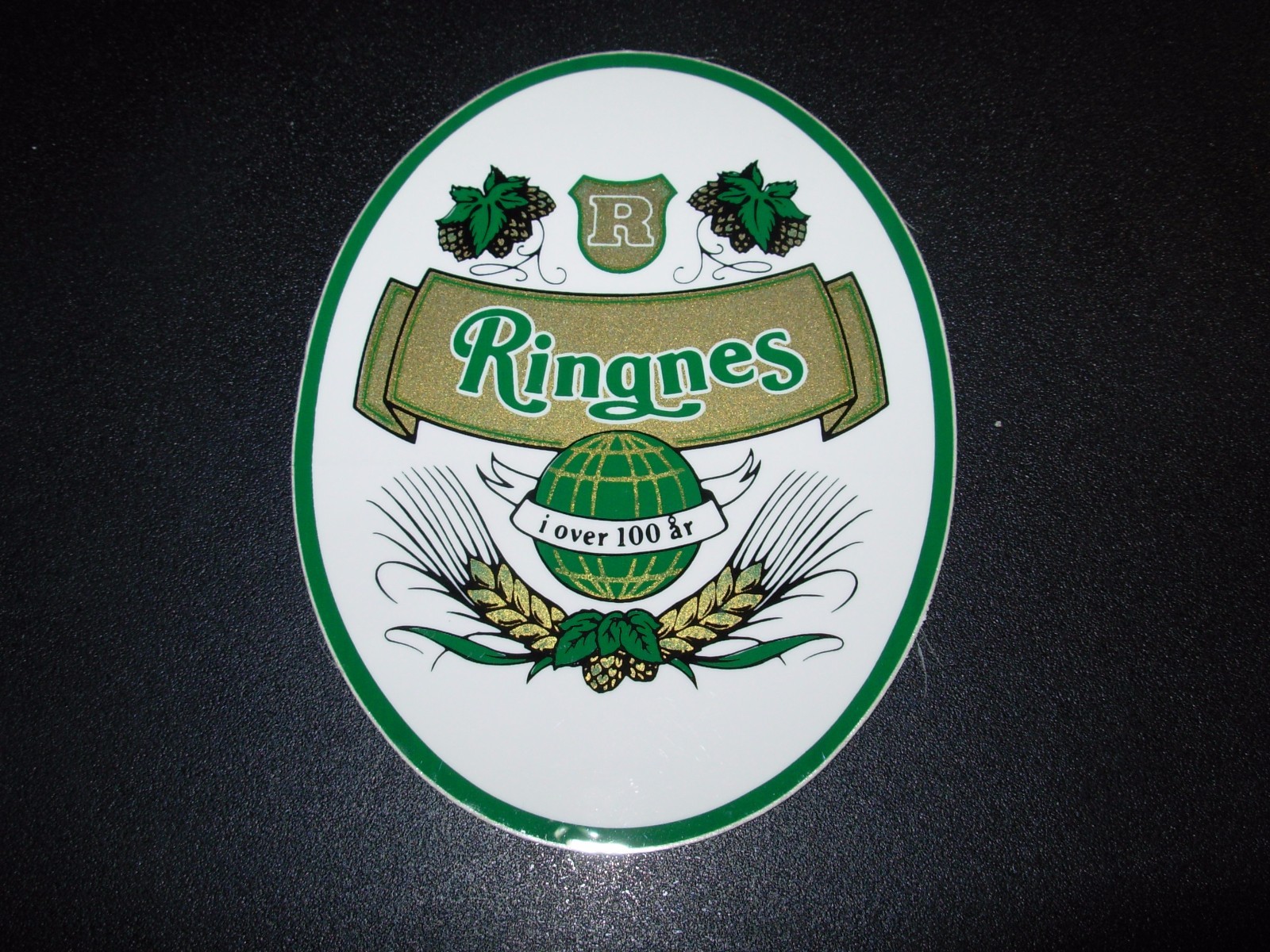 RINGNES BRYGGERI Carlsberg Oslo Norway STICKER decal craft beer brewery ...