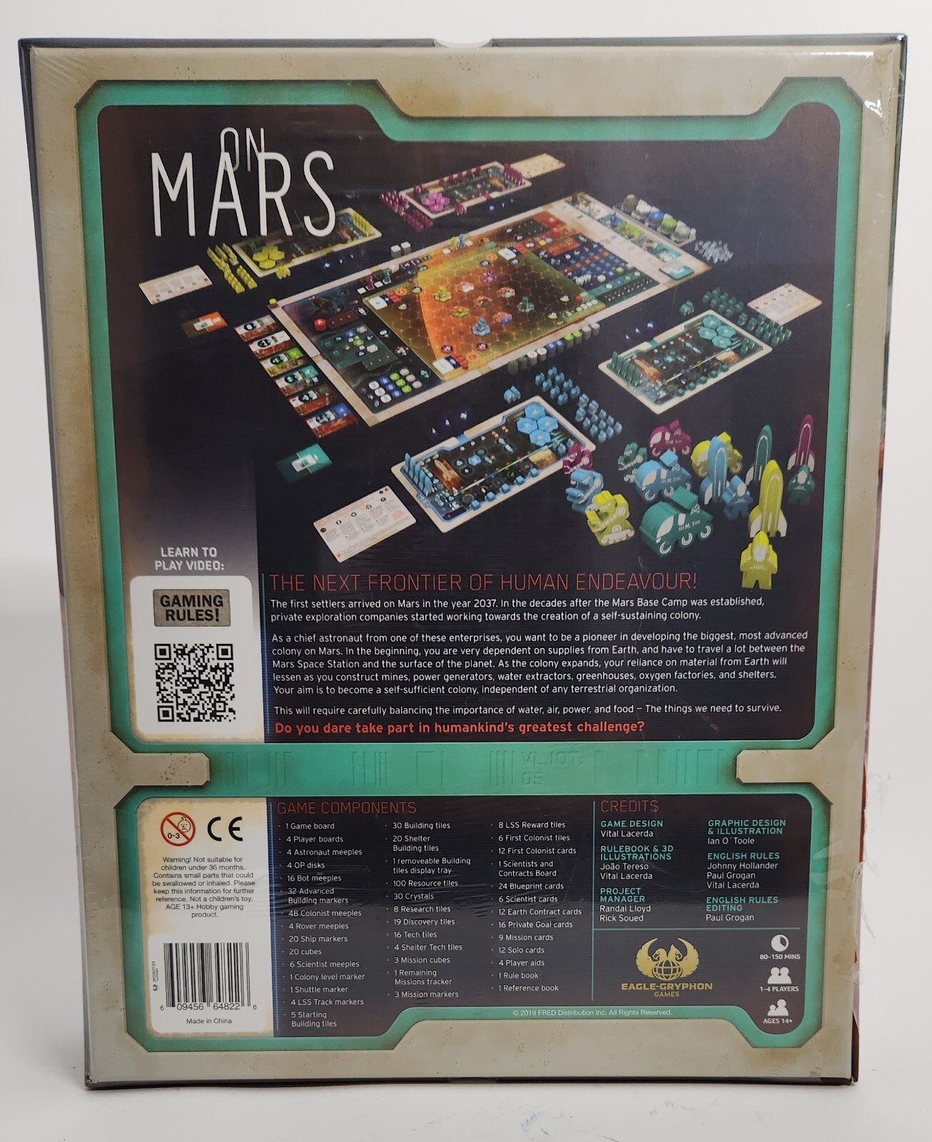 On Mars by Eagle Gryphon Games SEALED 609456648226 | eBay