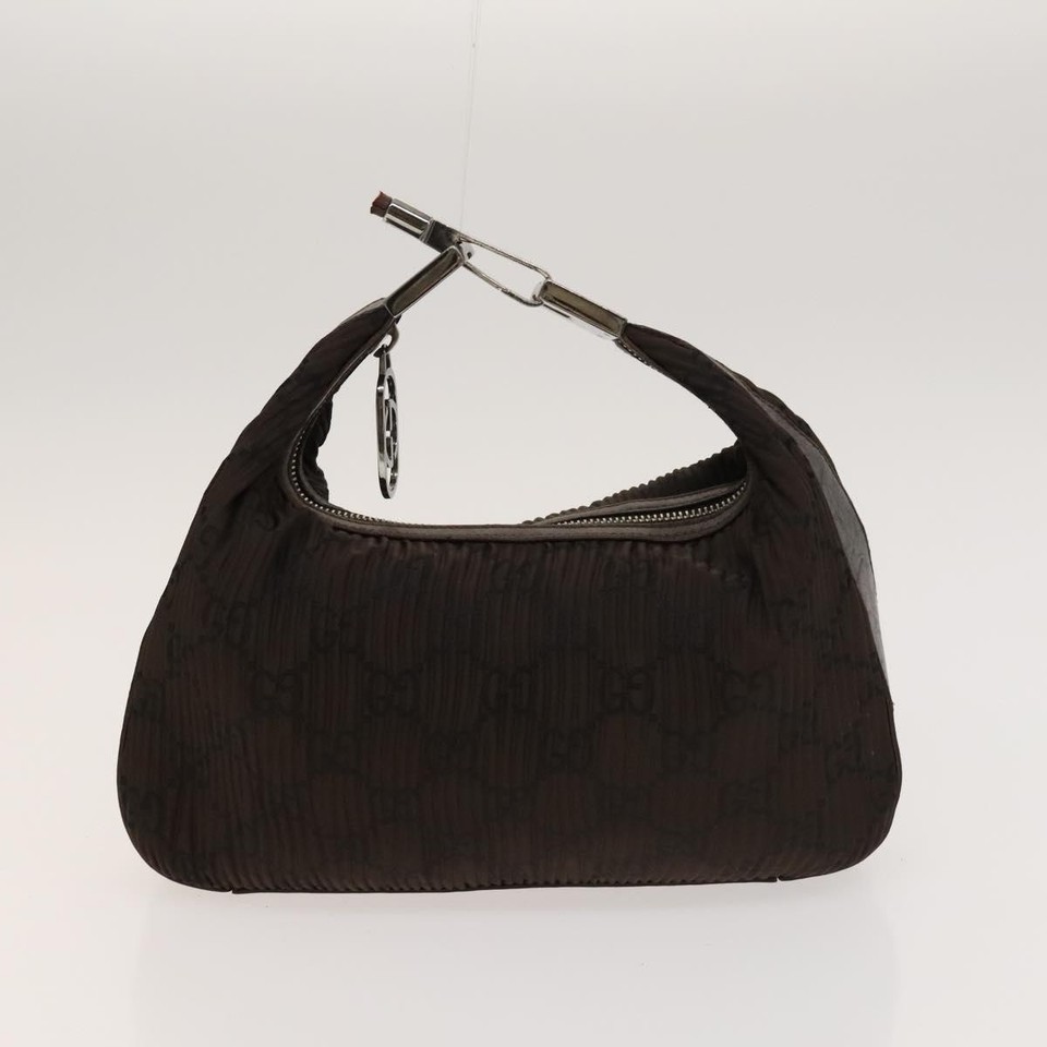 GUCCI GG Canvas Crystal Shoulder Bag 2Set Beige Brown Auth hk2866 | eBay