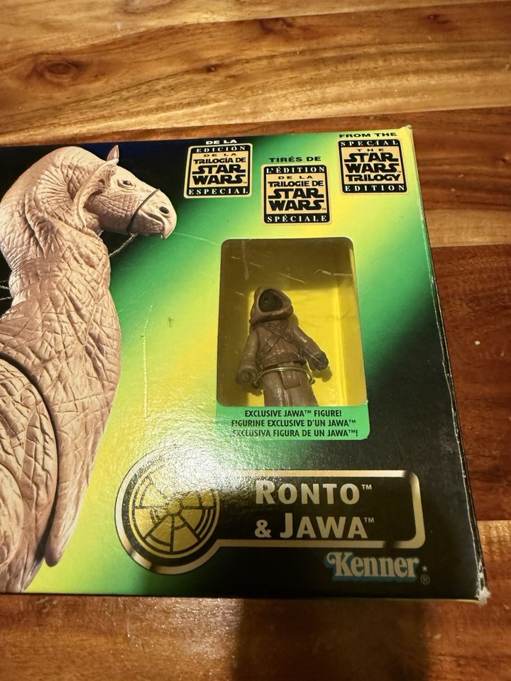 Star Wars Power of The Force Ronto & Jawa Exclusive Action Figure Set ...