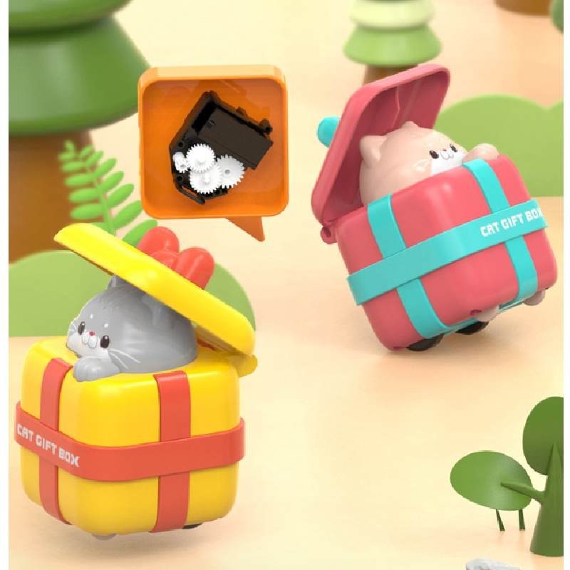 Preschool Learning Toy With Pressing Slider Cat For Early Education ...