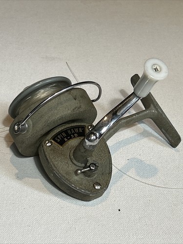 Vintage Spin Hawk X-5D Fishing Reel Made In Japan | eBay