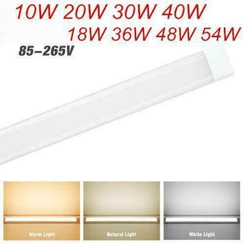 LED Batten Tube Light 1FT 2FT 3FT 4FT Workbench Garage Ceiling Lamp ...