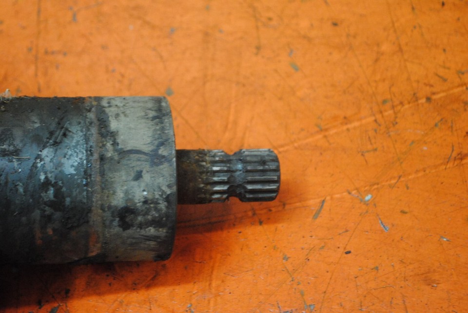 Simplicity SunStar 20 Front PTO Shaft Double Pulley 18 Deutz Allis ...