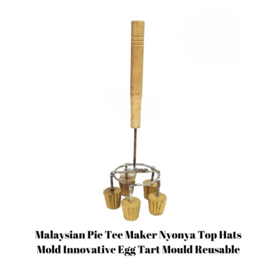 Pie Tee Top Hat Tart Patty Shell Croustade Brass Copper Mold Expedited ...