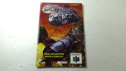 Spielanleitung Chopper Attack - Nintendo 64 N64 | eBay.de