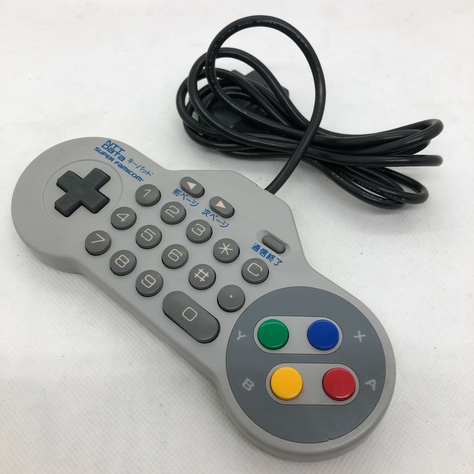 Nintendo Super Famicom NTT DATA KEYPAD NDK10 Controller Only Key pad ...