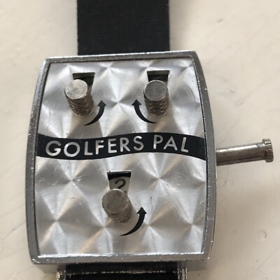Vintage GOLFER'S PAL Score Keeping Wrist Watch Golf Collectible | eBay