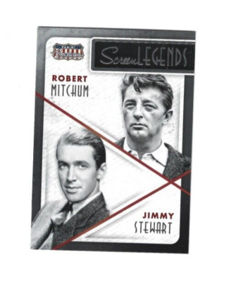 2015 Panini Americana Screen LEGENDS Robert Mitchum/Jimmy Stewart #6 | eBay