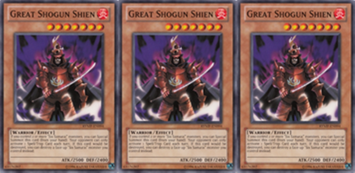 Great Shogun Shien X 3 RYMP-EN094 Common Yugioh | eBay
