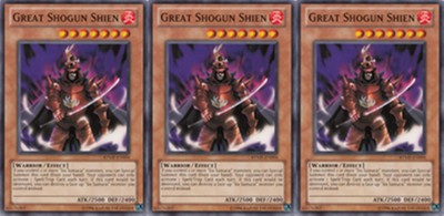 Great Shogun Shien X 3 RYMP-EN094 Common Yugioh | eBay