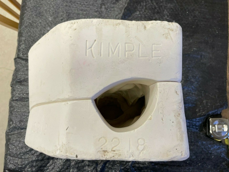 VINTAGE KIMPLE CERAMIC MOLD #2218 BELGIAN SANTA | eBay