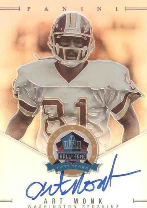 2013 Panini Spectra - 50th Anniversary Pro Football Hall of Fame Art ...