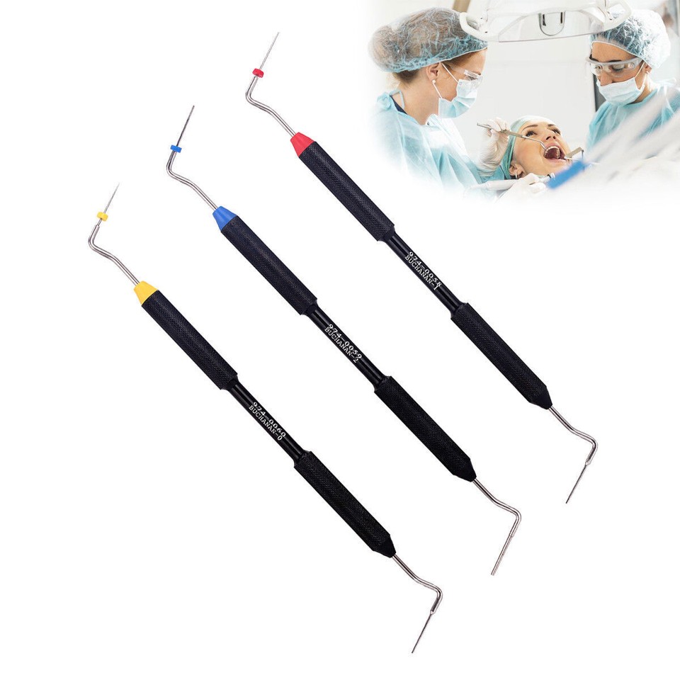 Dental Endo Buchanan Hand Plugger Tip Fill Obturation Instrument Size-0 ...