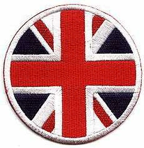 ROUND BRITISH FLAG PATCH - FLG02 | eBay