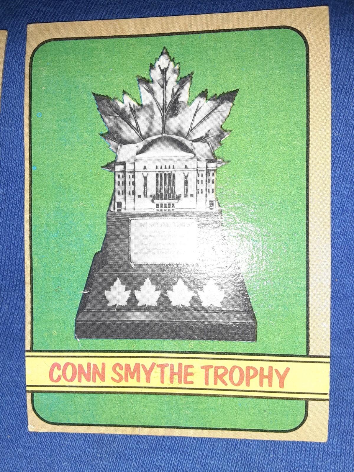 CONN SMYTHE TROPHY: 1972-73 TOPPS HOCKEY CARD # 176 VINTAGE | eBay