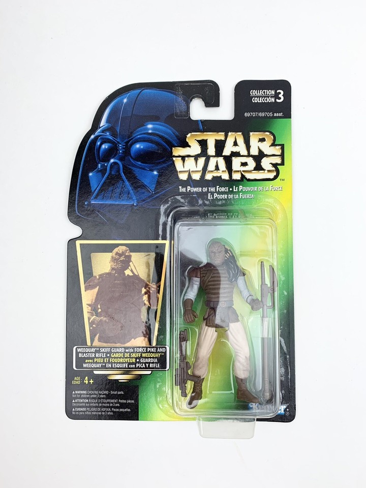 1996 Kenner STAR WARS POTF Weequay Skiff Guard AT-ST Driver Canadian | eBay