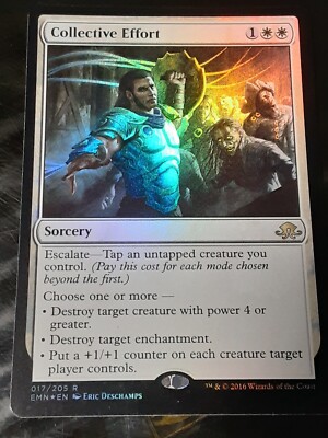MTG - Collective Effort - Foil Promo Eldritch Moon | eBay Australia