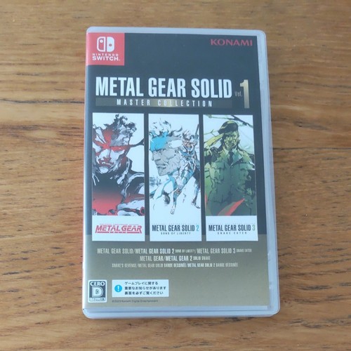 KONAMI Nintendo Switch Metal Gear Solid Master Collection Vol. 1 from ...
