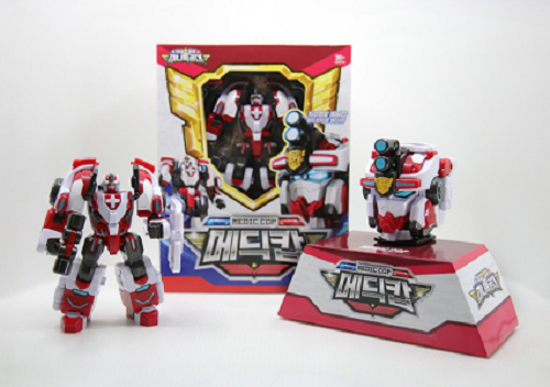 2023 Miniforce Super Cops MEDIC COP Transformer Head White Rescue ...