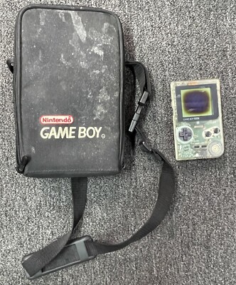 Nintendo Game Boy Pocket Softside Travel Case w/ Transparent Console ...