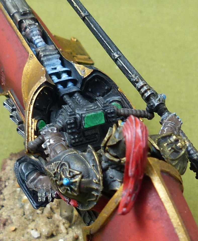 Legio Custodes Gyrfalcon Pattern Jetbike painted - Warhammer 40K #30G ...