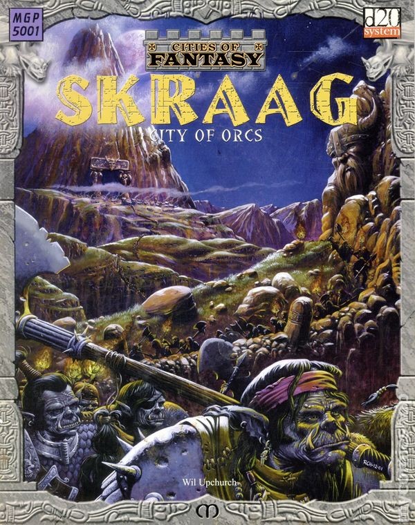 Cities Fantasy: Skraag City of Orcs SC d20 System Role-Playing Game #1 ...