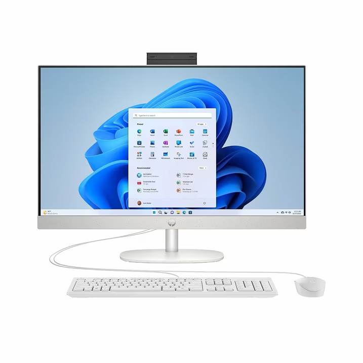 HP 27-cr0039 27″ FHD All-In-One Desktop AMD Ryzen 5 2.8GHz 16GB 512GB ...