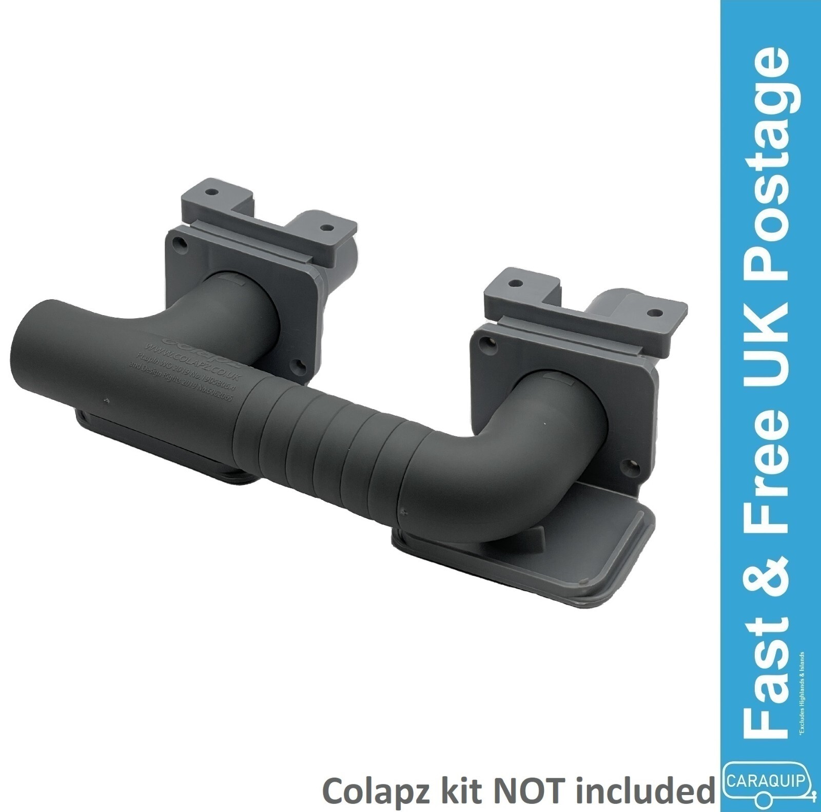 2 x 28mm Caravan Waste Water Outlet Socket Compatible with 28mm ...