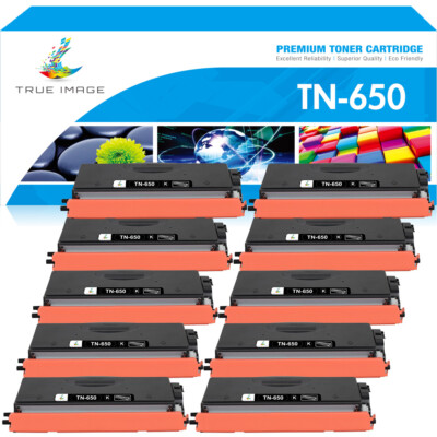 10PK TN650 Black Toner Cartridge For Brother TN-650 HL-5350DN MFC ...