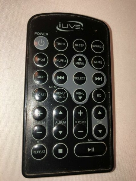 Original Genuine iLive IHP610B Remote Control for sale online | eBay