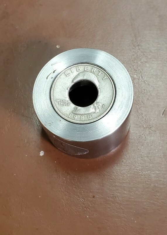 BEGINNERS COIN RING TOOL SET, 1/2" Punch, 2 double sided dies, Press ...