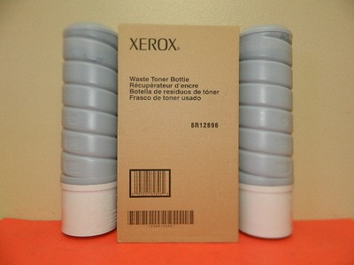 NEW OPEN GENUINE XEROX 6R1046 TWIN PACK TONER AND WASTE CARTRIDGE ...