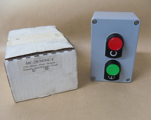 MC-2B-NONC-F TWO BUTTON SWITCH ENCLOSURE | eBay