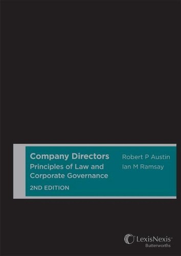 Company Directors: Principles of Law and Corporate Governance ...