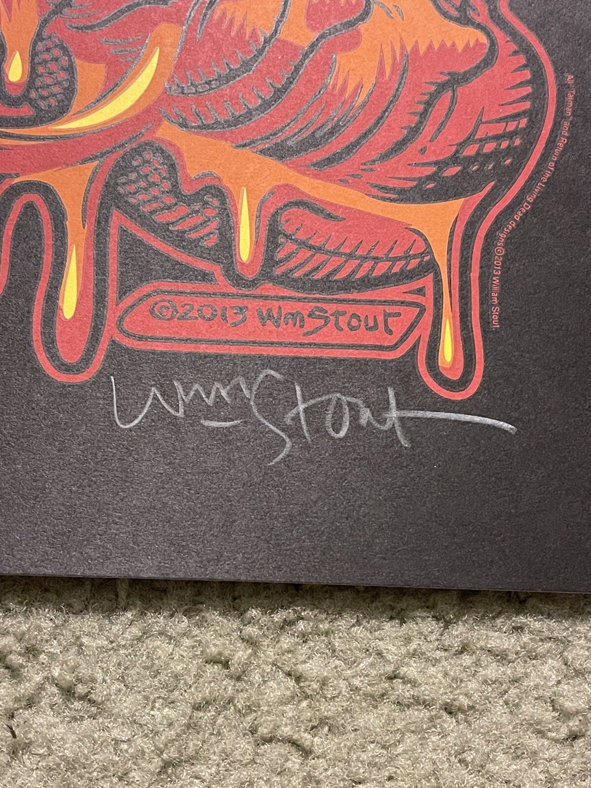 Tarman Return Of The Living Dead Art Print Movie Poster Mondo William ...