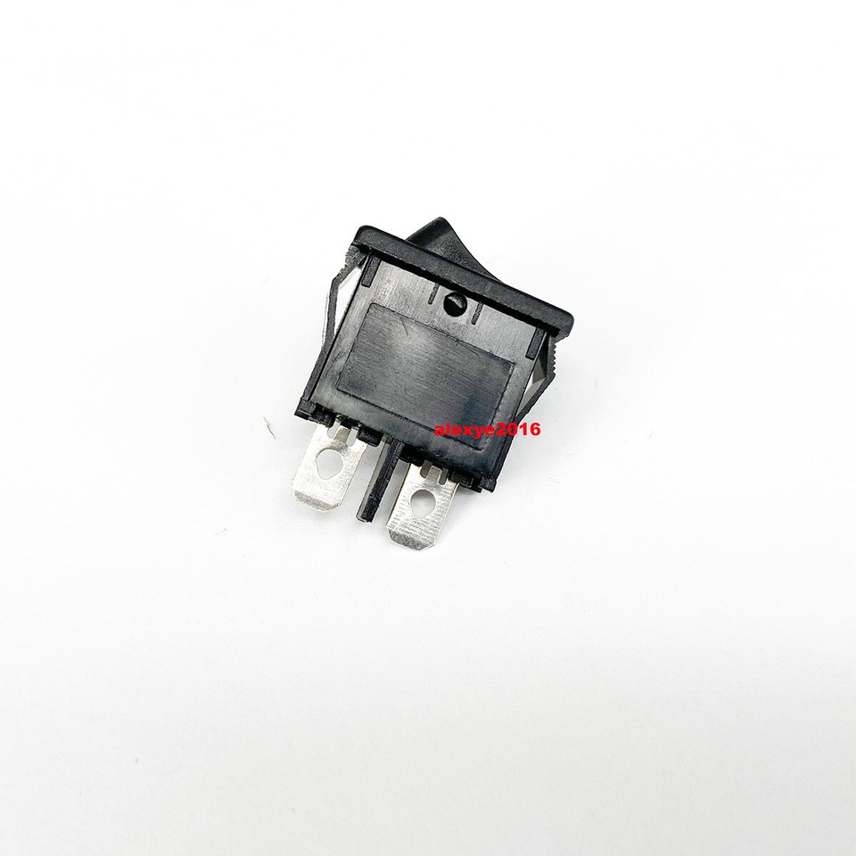 RLEIL RL3-4T125/55 Slim Rocker Switch 2 Pins ON-OFF 2 Positions Black ...