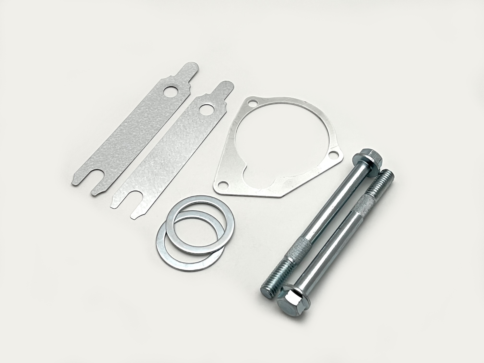 SB BB Chevy Mini Starter Shim Kit Stud Bolt Correct Knurled Bolts SBC ...