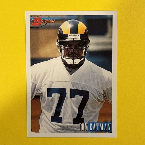IRV EATMAN 1993 Bowman #398 Los Angeles Rams | eBay