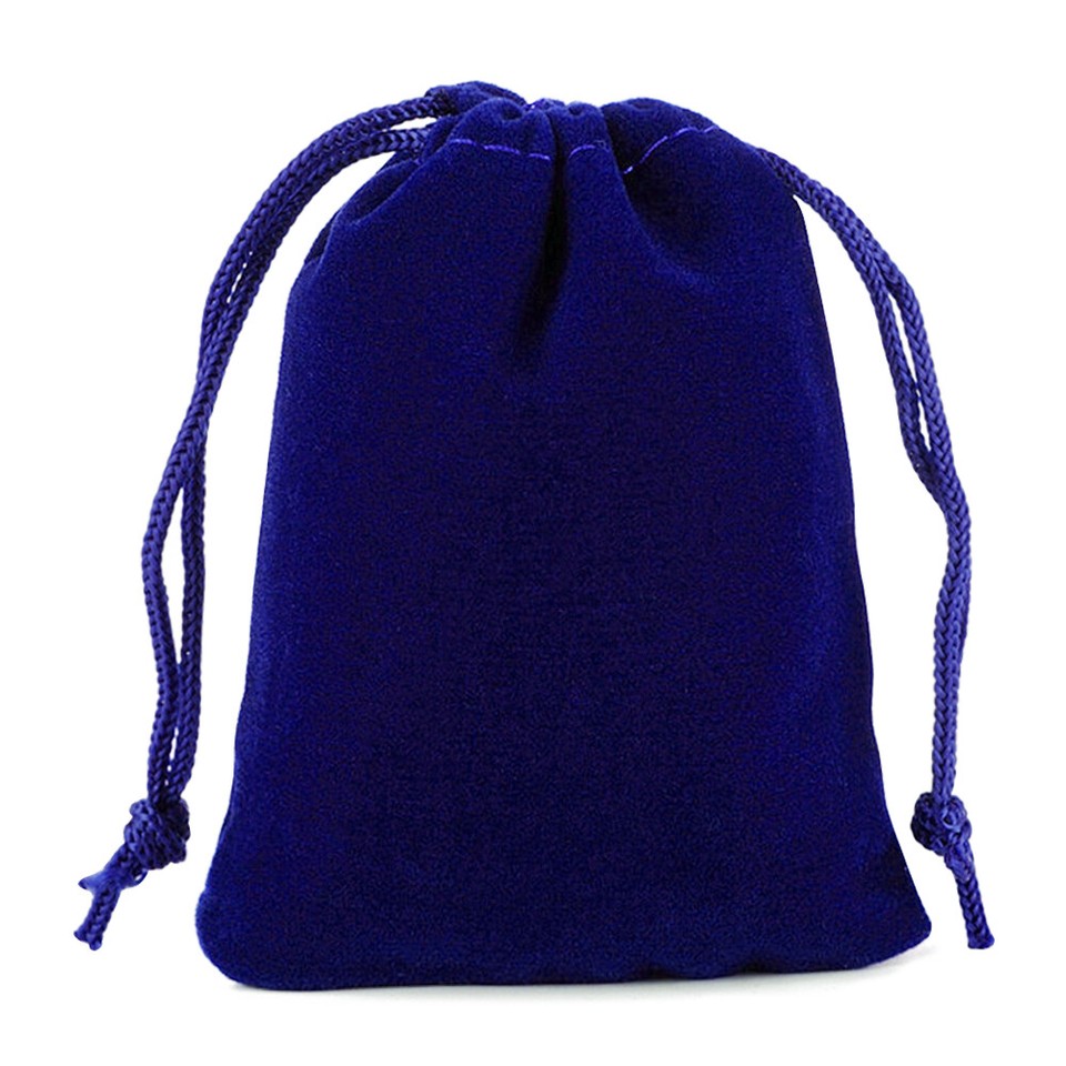 25-100 Velvet Drawstring Pouch Xmas Jewelry Baggie Ring Gift Bags ...